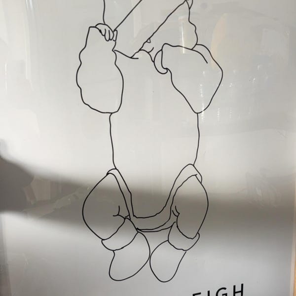 Personalized Baby Birth Details Poster, Baby Line Drawing With Birth ...