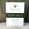 Real Estate Yard Sign for Sale Sign With FREE Shipping Physical 18x24 ...