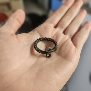 Forged Iron Raido Rad Rune Viking Amulet Runic Nordic Pendant Talisman ...