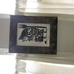 The Kitchen Goblin Goblin Print Kitchen Print Weird Wall - Etsy