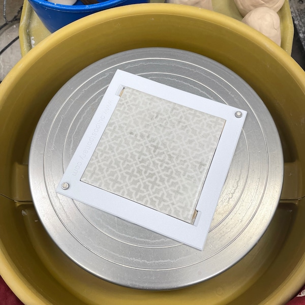 OUTPOST POTTERY Tile Spinner 1.0 - the Best Reusable Pottery Bat System ...