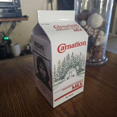 Lost Boys Replica laddie Thompson Milk Carton Horror Prop - Etsy