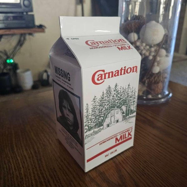 Lost Boys Replica "laddie Thompson" Milk Carton Horror Prop - Etsy