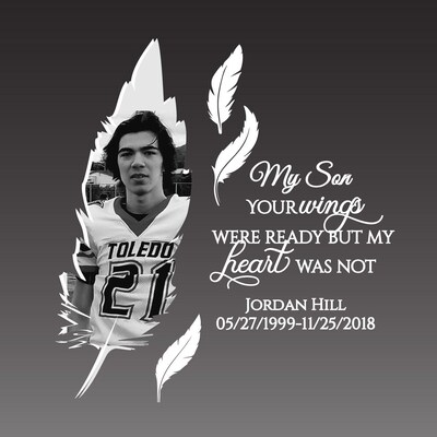 Rest in Peace Car Sticker RIP in Loving Memory Loss of Loved One Decal ...