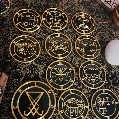 Moloch Sigil Custom Colors - Etsy