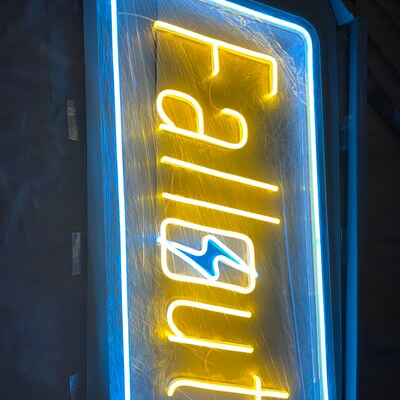 Samurai Cyberpunk LED Neon Sign - Etsy