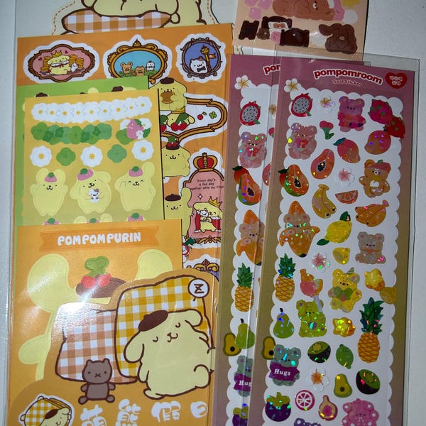 Kpop Stickers Toploader Sticker Sheets Polco Deco Sticker Sheets Korean ...