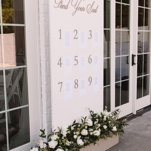 Sign Cut-out Acrylic Letters or Numbers Wedding Etc. - Etsy