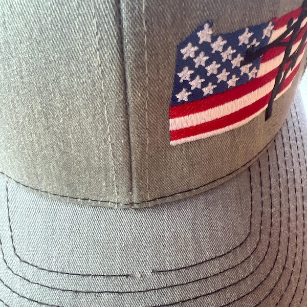 Oilfield Worker - Oil Rig Leather Patch Hat | Oilfield Gift, Great for ...