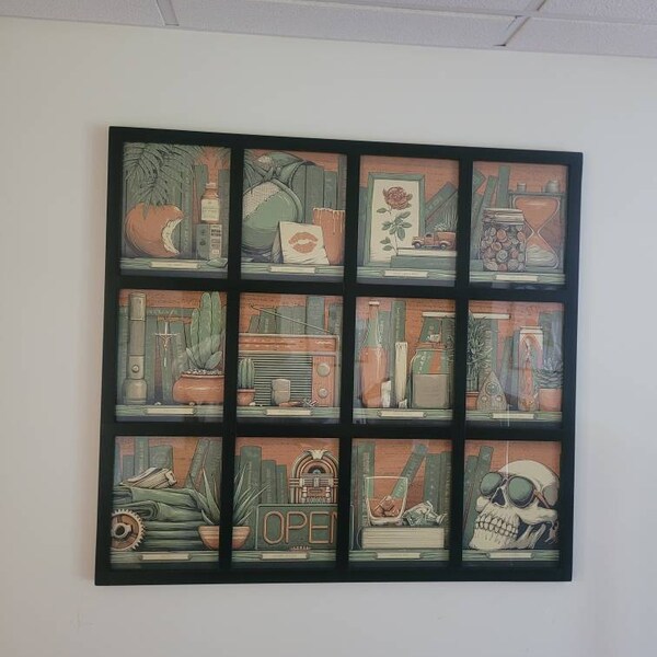 4x4 PICTURE COLLAGE Frame, Square Photo Frame for 4x4s - Etsy