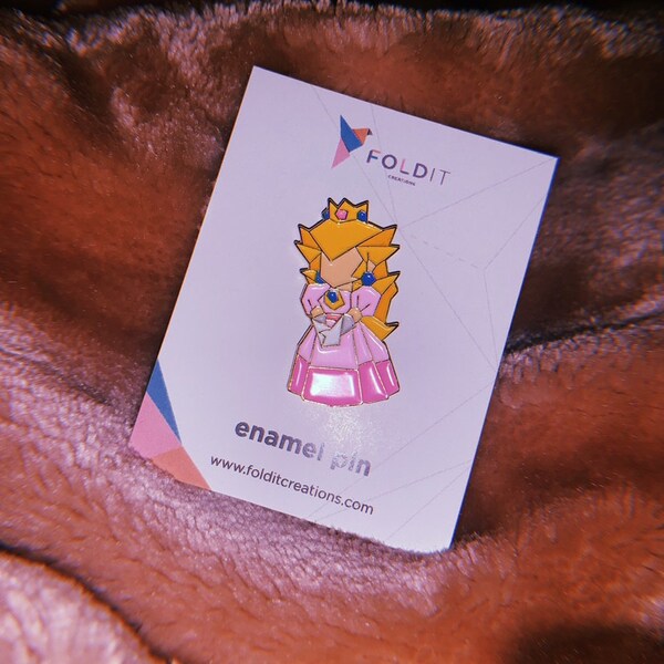 Princess Peach Pin,super Mario Soft Enamel Pin,enamel Pin,super Mario ...