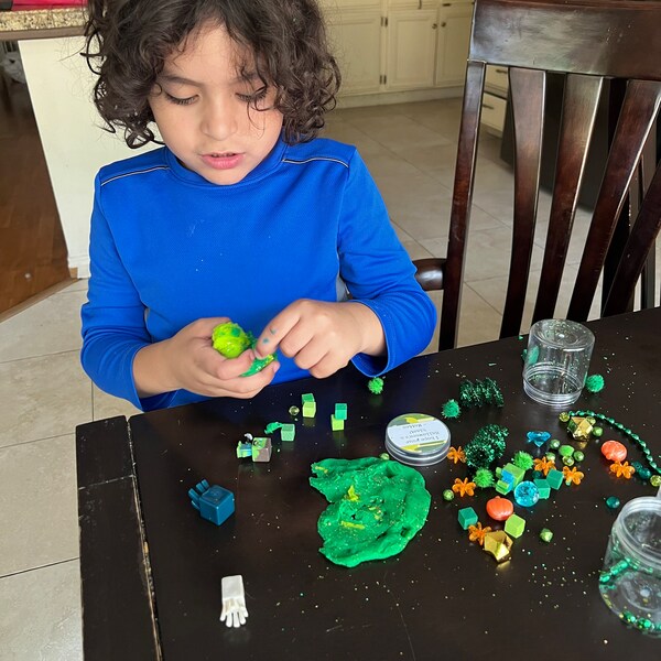 Minecraft Inspired Party Favor Play Dough Jars - Etsy Canada