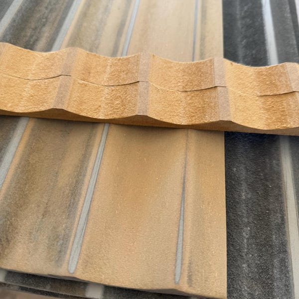 Smoked Oak Panels | Natural Wood Panels | Ribbed Wood Panels - Etsy