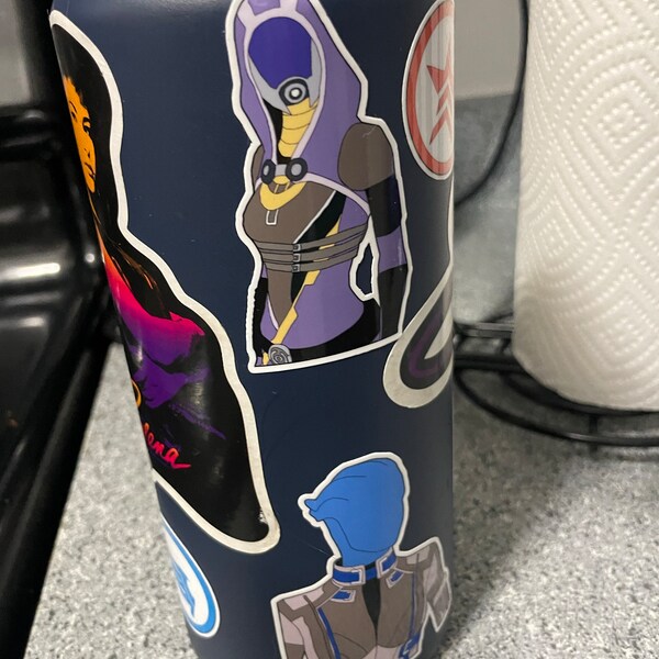 Mass Effect Stickers - Etsy