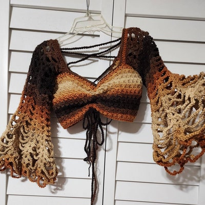 Amber Top Crochet Pattern - Etsy