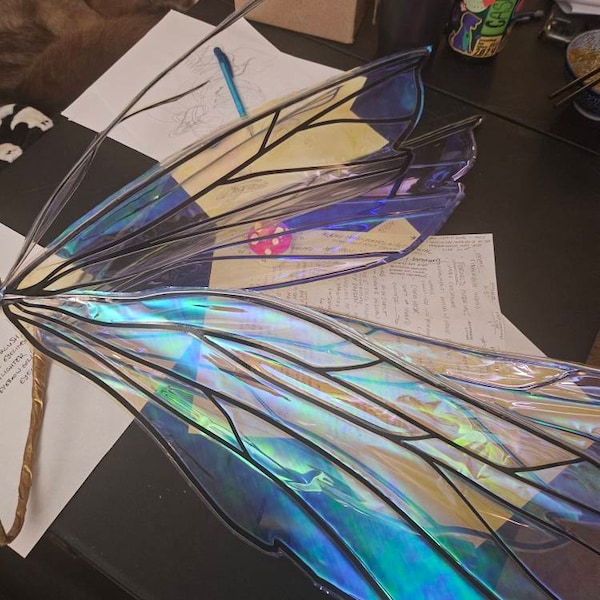 SYLPH WINGS Iridescent Fairy Wings - Etsy