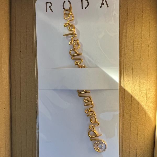 Custom Wire Name Bookmark, Name/word Paperclip, Book Page Marker ...