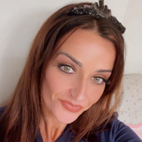 Purple Amethyst Moon Crystal Crown Headband Primitive Quartz Tiara ...