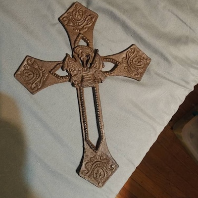 Army, Army Cross, Cast Iron Army Cross, Army Decor, Military Cross ...
