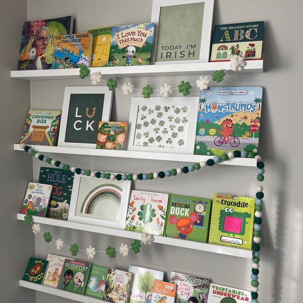 St Patricks Day Gallery Wall Bundle, Set of 16 Printables, Modern St ...