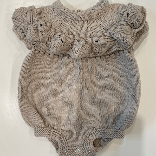 Knitting Pattern for Baby, Baby Romper Knitting Pattern,pattern in ...