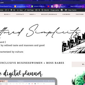 Rosé All Day Script Font Handwritten Font Handwriting | Etsy