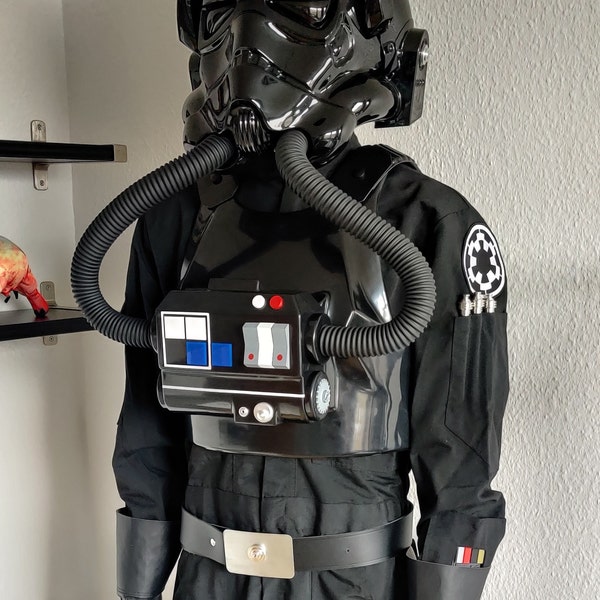 Star Wars Tie Fighter Pilot Inspired Replica Armor and Chest Box Kit (O ...