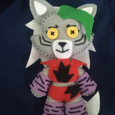 FNAF Mini Mangle Funtime Foxy Plush - Etsy