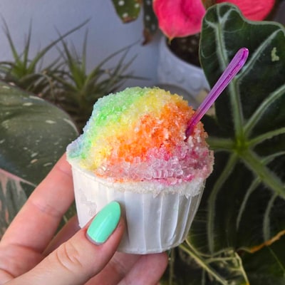 Fake Hyper Realistic Snow Cones. Set of 3 your Choice of Colors Perfect ...