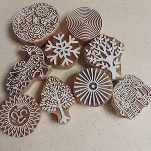 Wooden Stamp Custom Wooden Stamp Wooden Stamps for Clay - Etsy