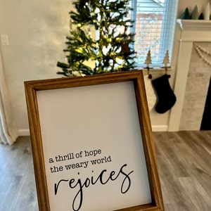 Joy Word Art Print Joy Cursive Script Wall Print Christmas - Etsy