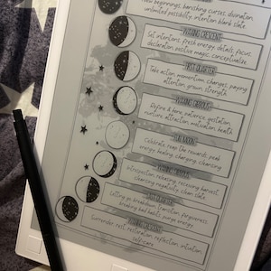 Crystal Grid Book of Shadows Printable Pages, Mystic Smoke Grimoire ...