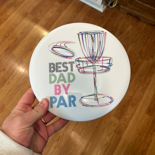 Best Dad by Par Disc Golf Disc | MVP Innova Dynamic Discs | Father Gift ...