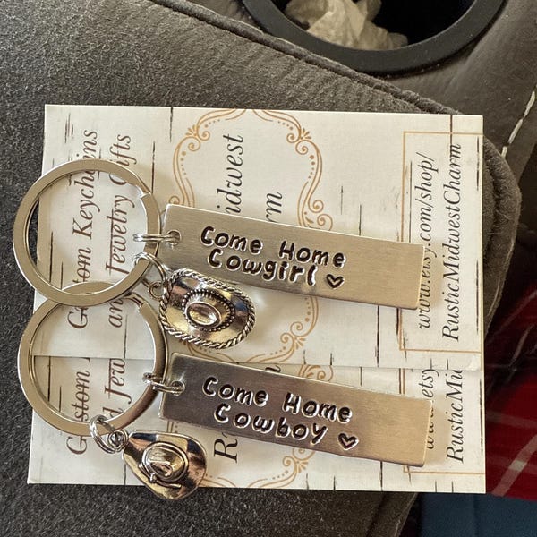 Personalized Hand-stamped Family Reunion Penny Keychain Keepsake ...