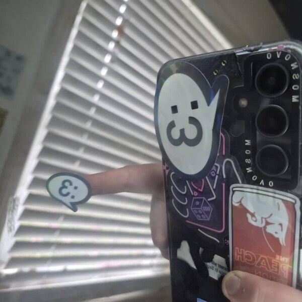 Y2k Nokia Flip Phone Holographic Sticker - Etsy