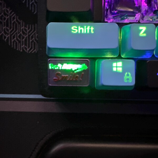 F5 Titanium Alloy Artisan Keycaps Cute Cherry Mx Mechanical Keyboard ...