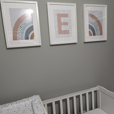 Neutral Animal Alphabet Print Animal Nursery Prints Kids - Etsy