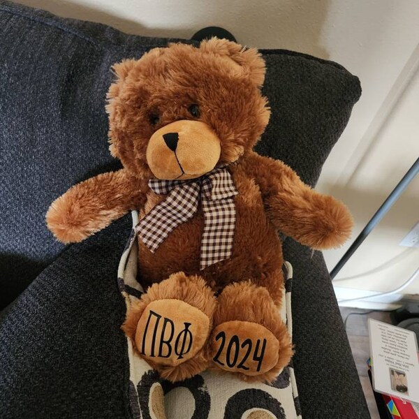 Personalized Teddy Bears-stuffed Bear-my First Teddy Bear-birthday Gift ...