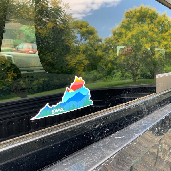 SWVA Sticker 3-pack, Virginia Sticker, Virginia, Southwest Virginia ...