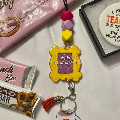 Friends Stanley Name Plate, Friends Theme Name Tag, Personalization ...