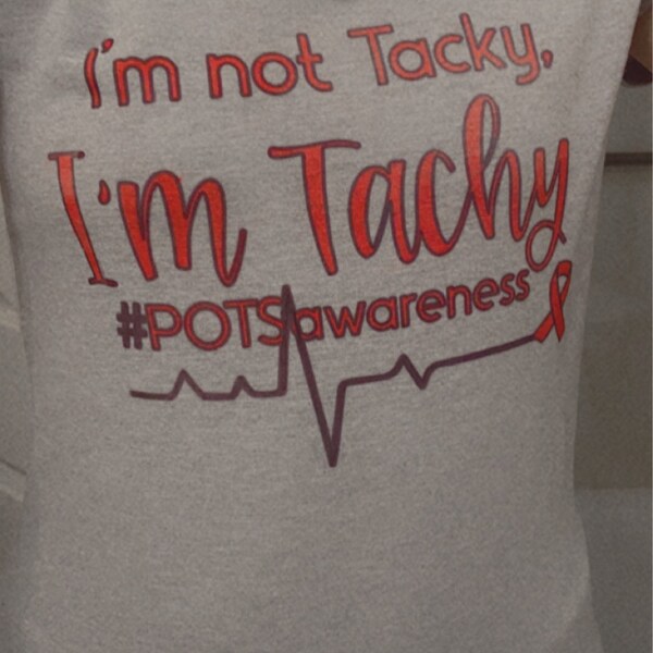 I'm Not Tacky I'm Tachy SVG: POTS Awareness, Chronic Illness (digital ...