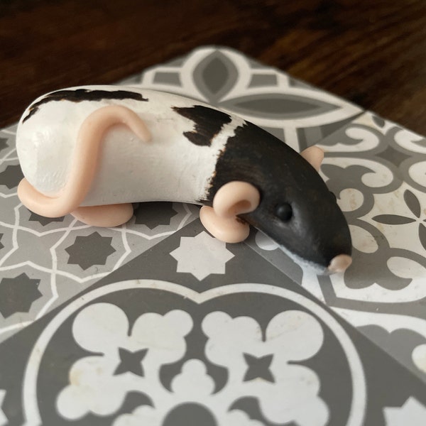 Custom Ferret / Polecat Polymer Clay Model - Etsy