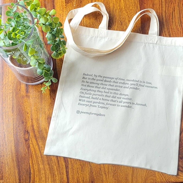 Custom Printed Personalised Canvas Tote Bag Shoulder Bag Shopping Bag ...