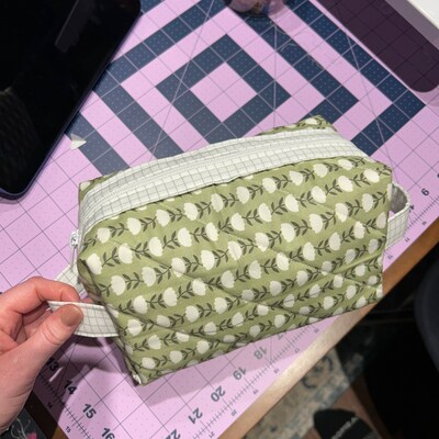 PDF Holland Pouch Pattern Quilted Boxy Pouch Pattern PDF Pattern ...