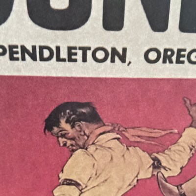 COWBOY Rodeo Poster Texas Cowboy Reunion 1930 Vintage Poster - Etsy