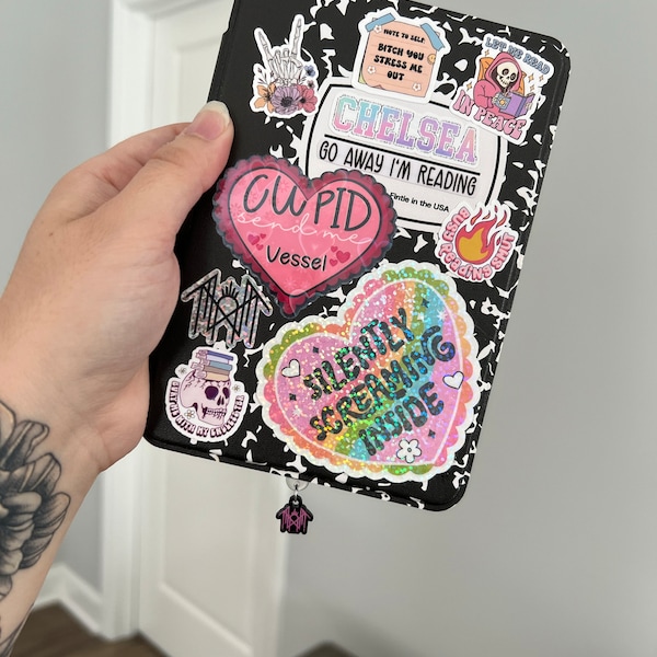 Glitter Silently Screaming Inside Sticker, Holographic Sticker, Mental ...