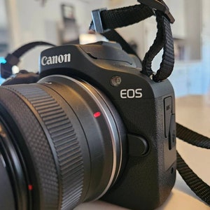 The Midnight Blue & White Hippie Weave Camera Strap Boho Woven Navy and ...