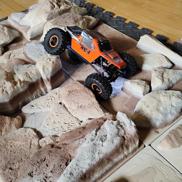Half Set 3D Printed RC Crawler Course for 118th or 124 Scale - Etsy