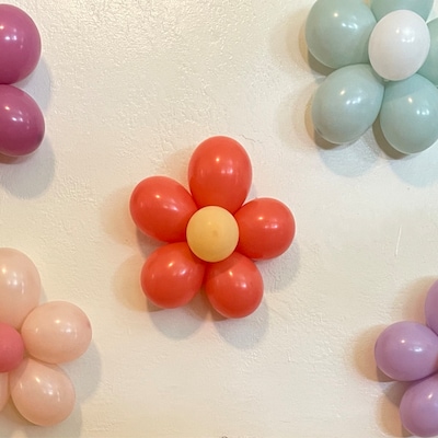 Daisy Flower DIY Kit Flower Balloons Daisy Balloon Kit - Etsy
