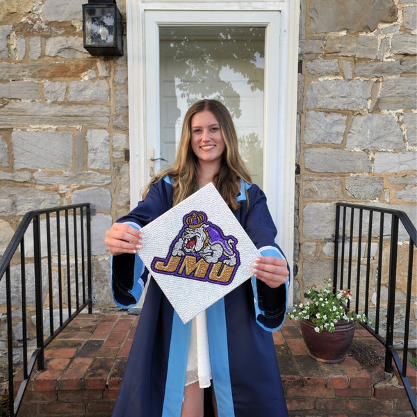 CUSTOM Barbie Jeweled Graduation Cap Topper College Graduation High ...